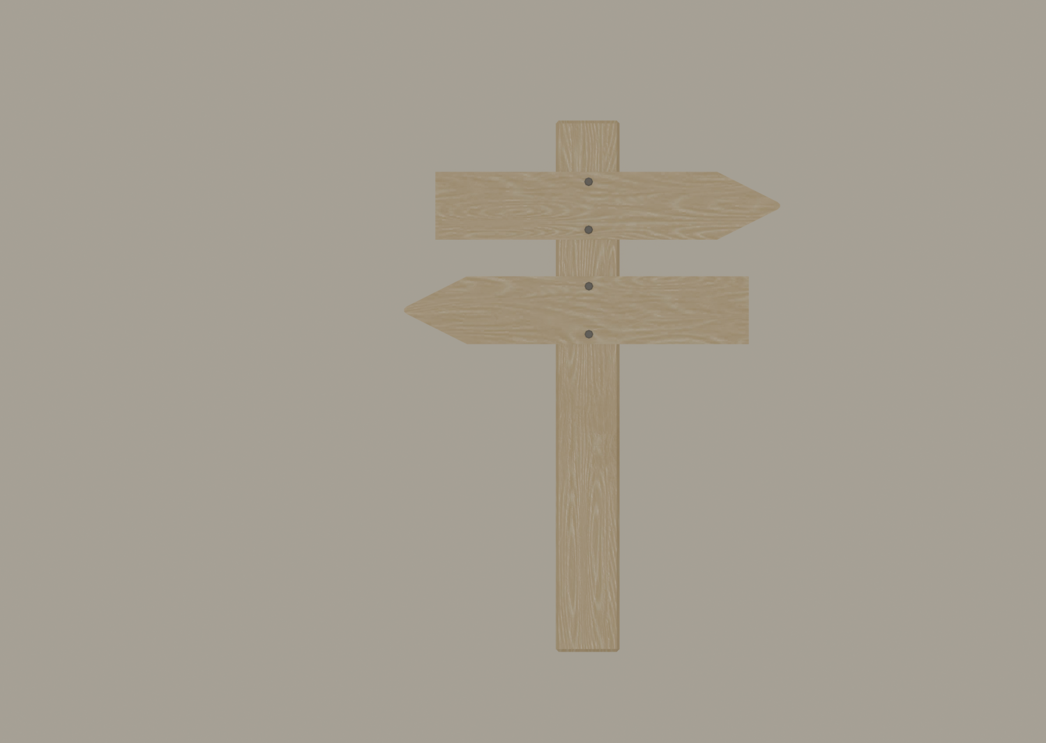 wooden arrow sign 3D Models in Landmarks 3DExport