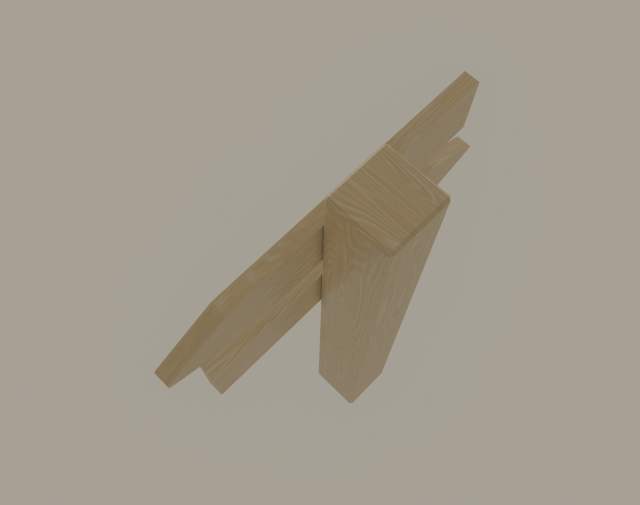 wooden arrow sign 3D Model in Landmarks 3DExport