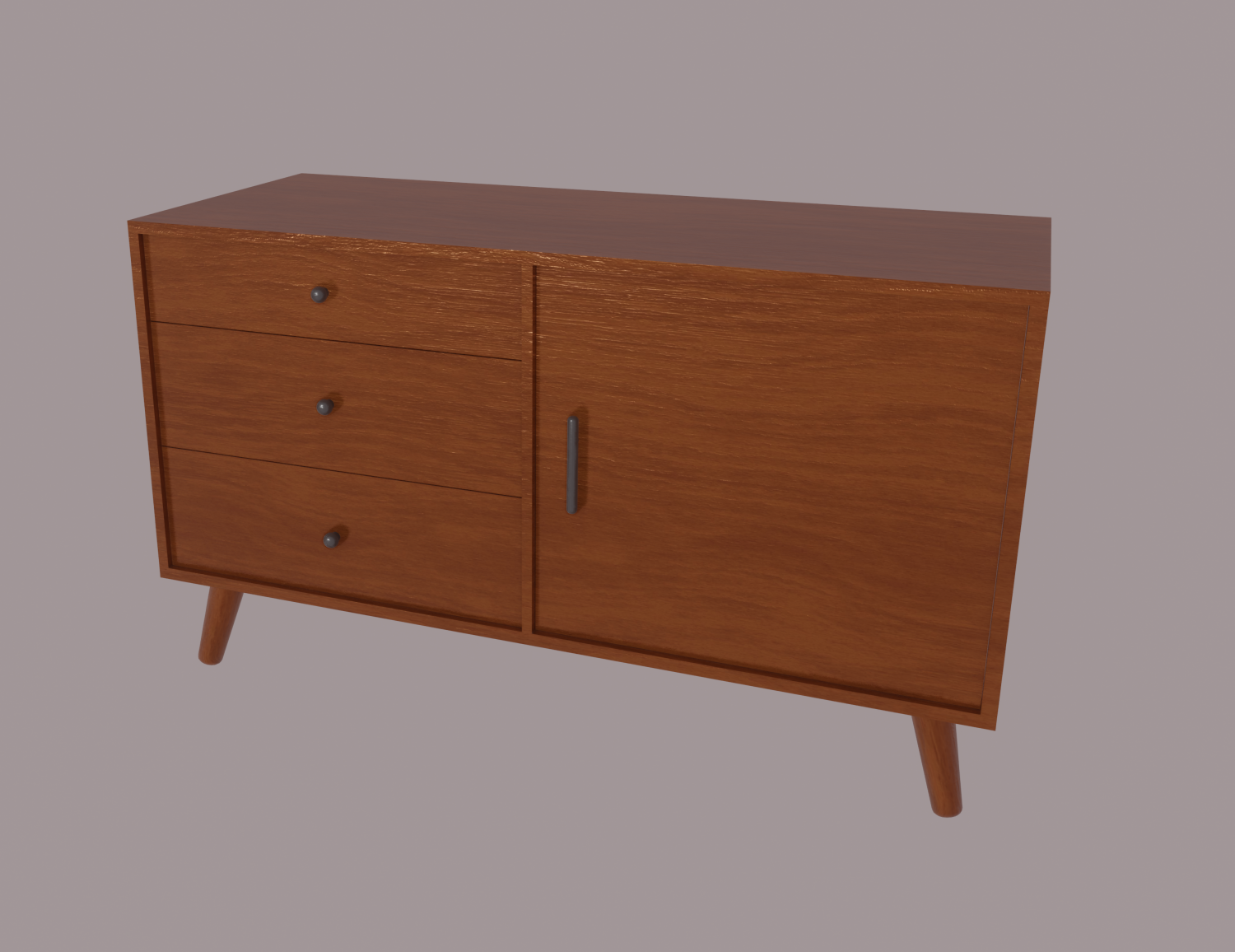 cabinet 3D Models in Bedroom 3DExport