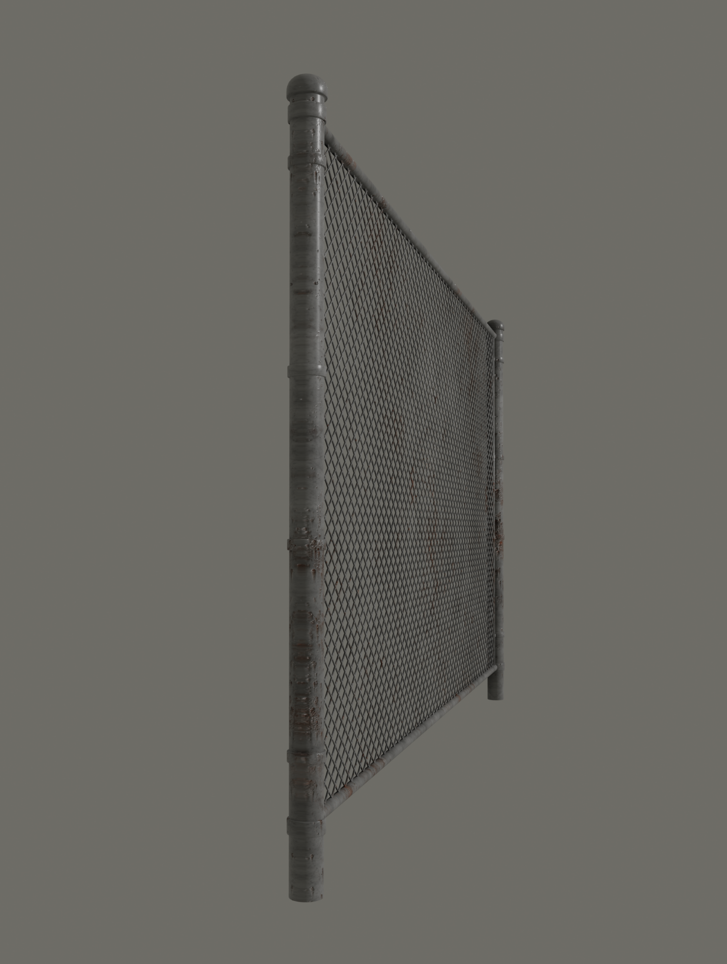 chain link fence 3D Models in Parts 3DExport
