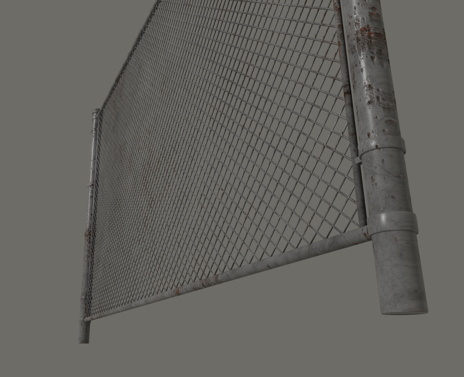 chain link fence 3D Models in Parts 3DExport