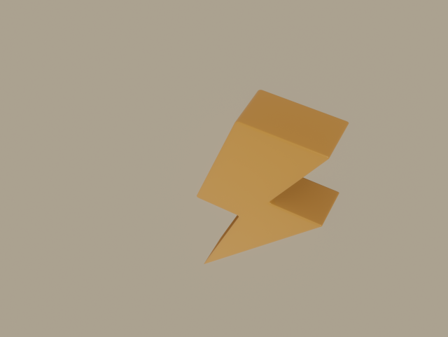 lightning bolt 3D Model in Miscellaneous 3DExport