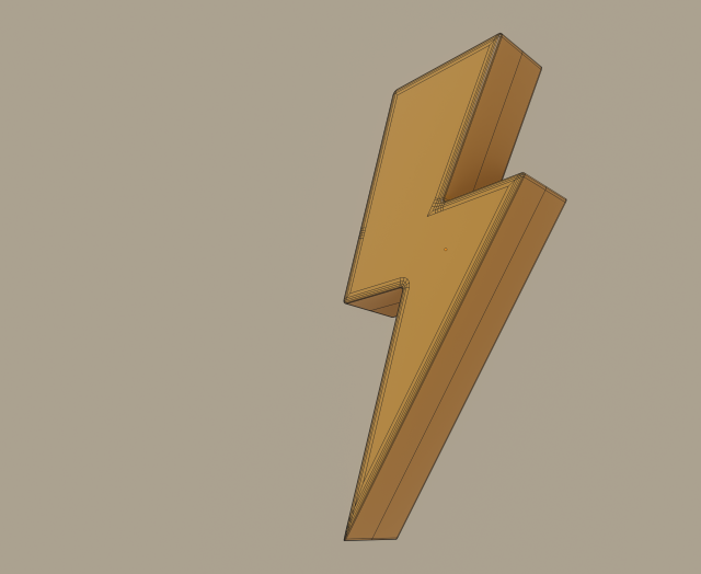 lightning bolt 3D Model in Miscellaneous 3DExport