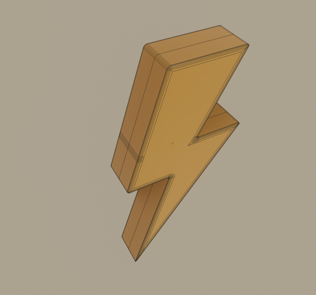 lightning bolt 3D Model in Miscellaneous 3DExport