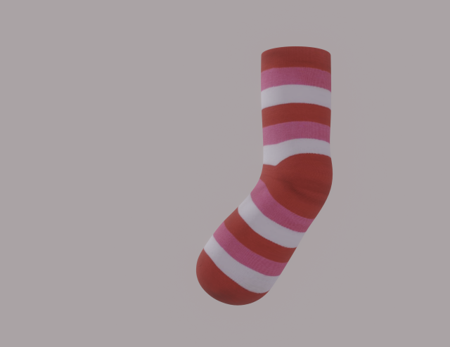 Sock 3D Model in Clothing 3DExport