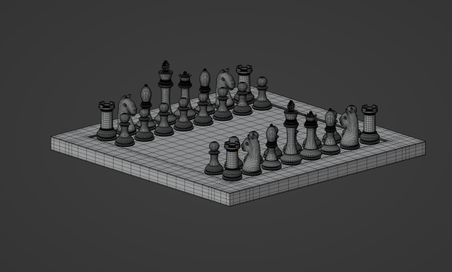 Chess 3D Model in Board Games 3DExport