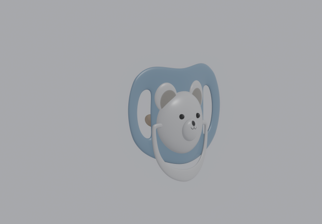 Pacifier 3D Model in Clothing 3DExport