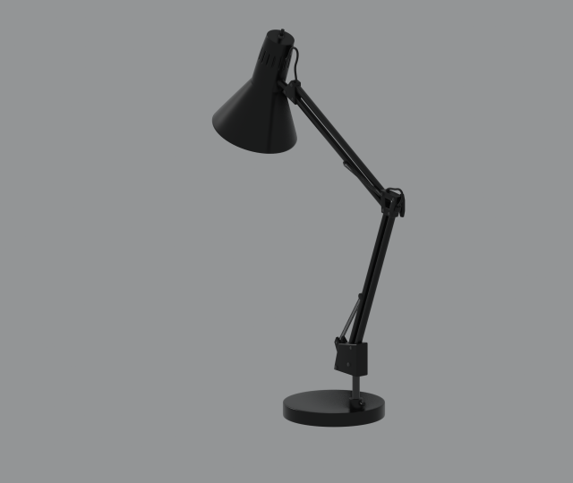 Desk Lamp 3D Model in Table Lamps 3DExport