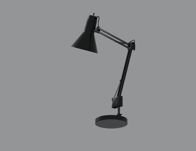 Desk Lamp 3D Model in Table Lamps 3DExport