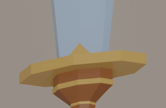 Toon Sword Modèle 3D in Mêlée 3DExport