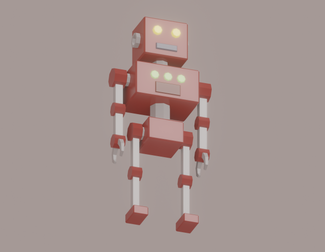 Simple Robot 3D Model in Toys 3DExport