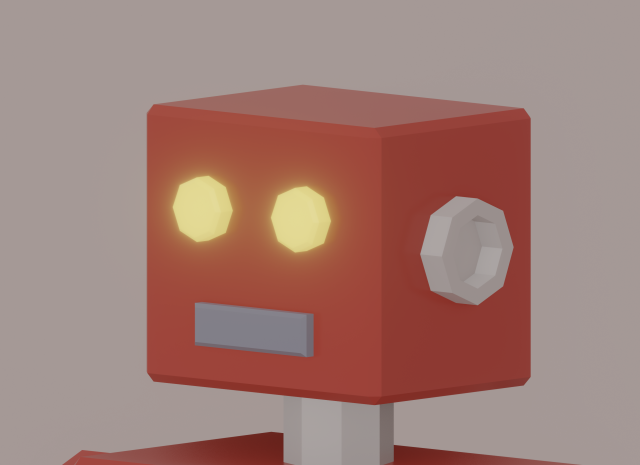 Simple Robot 3D Model in Toys 3DExport