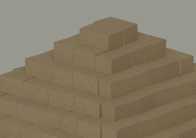 Pyramid 3D Model in Buildings 3DExport