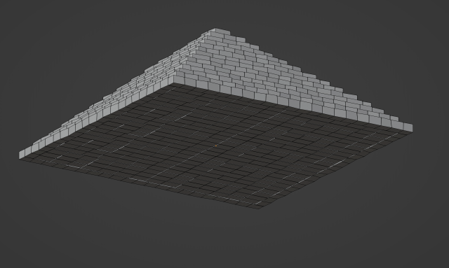 Pyramid 3D Model in Buildings 3DExport