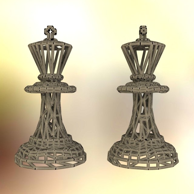 king chess piece 3D Print Model in Toys 3DExport