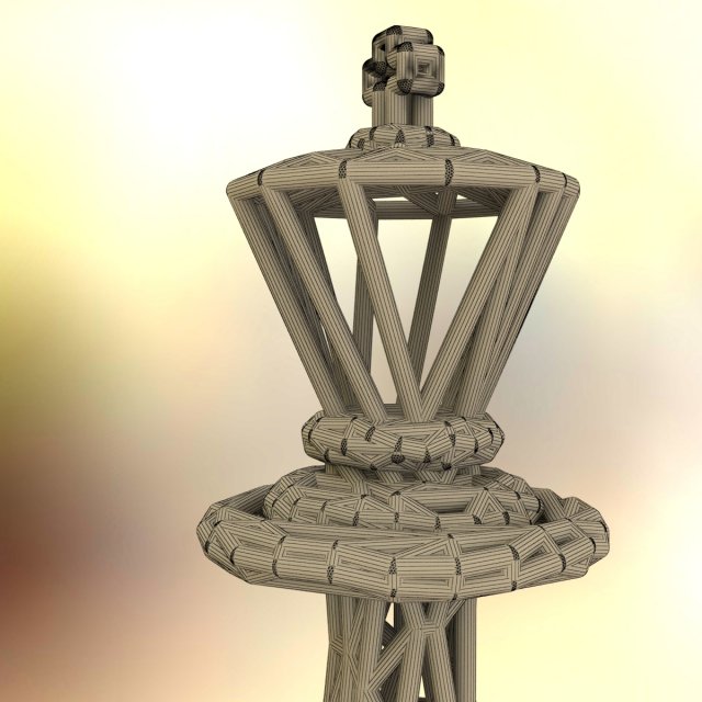 king chess piece 3D Print Model in Toys 3DExport