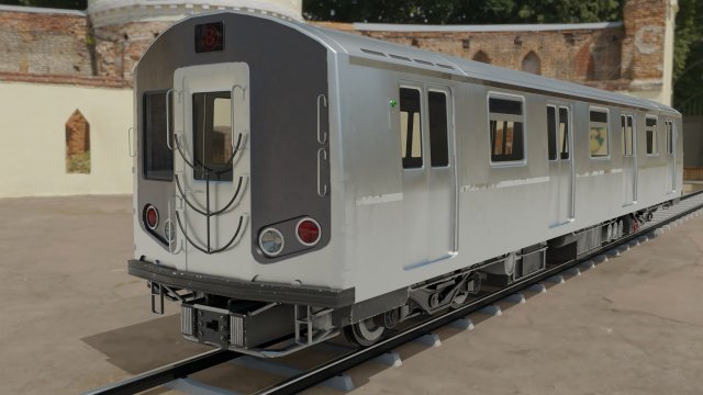 Newyork subway train 3D Model in Train 3DExport