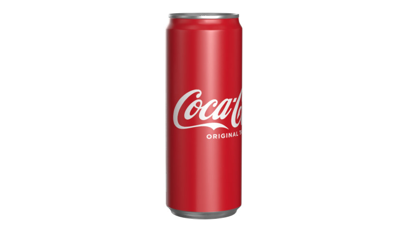 Coca Cola Drink Can Sleek 330ml 20 3D Model in Beverage 3DExport