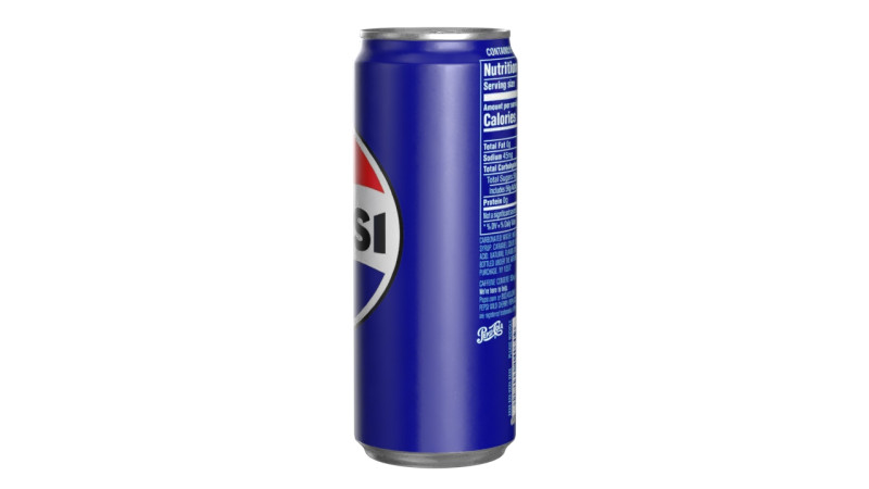 Pepsi Drink Can Sleek 330ml PBR 07 3D Model in Beverage 3DExport