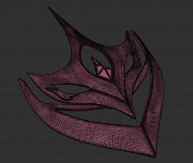 genshin impact childe tartaglia mask 3D Print Model in Other 3DExport