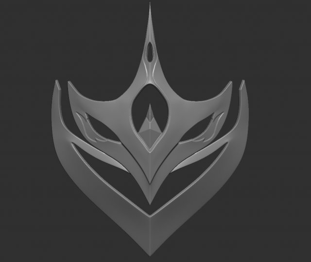 genshin impact childe tartaglia mask 3D Print Model in Other 3DExport