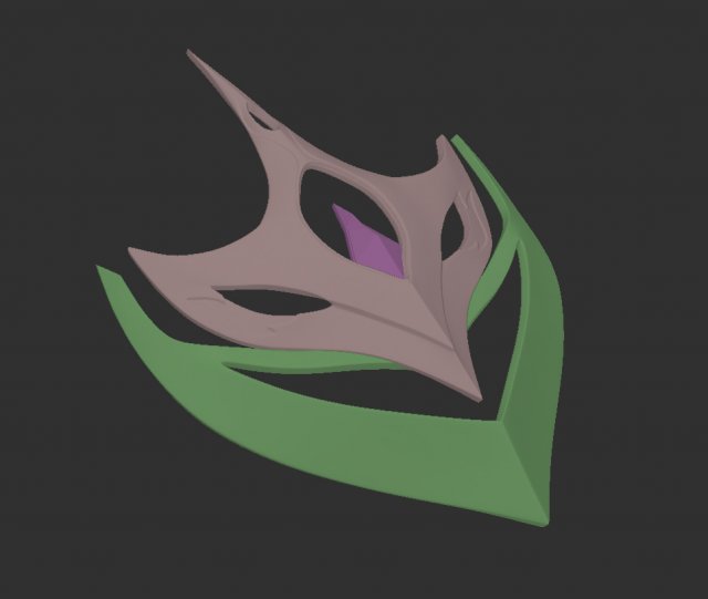 genshin impact childe tartaglia mask 3D Print Model in Other 3DExport