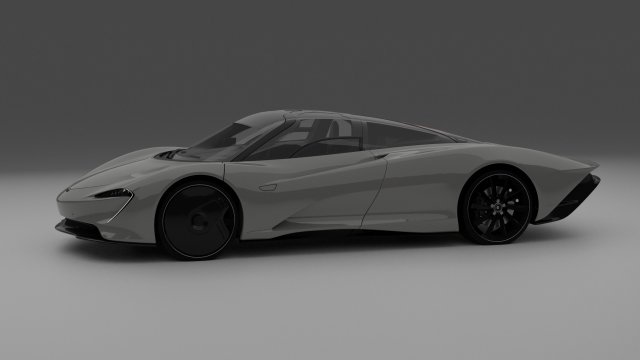 McLaren Speedtail 3D Model in Sport Cars 3DExport