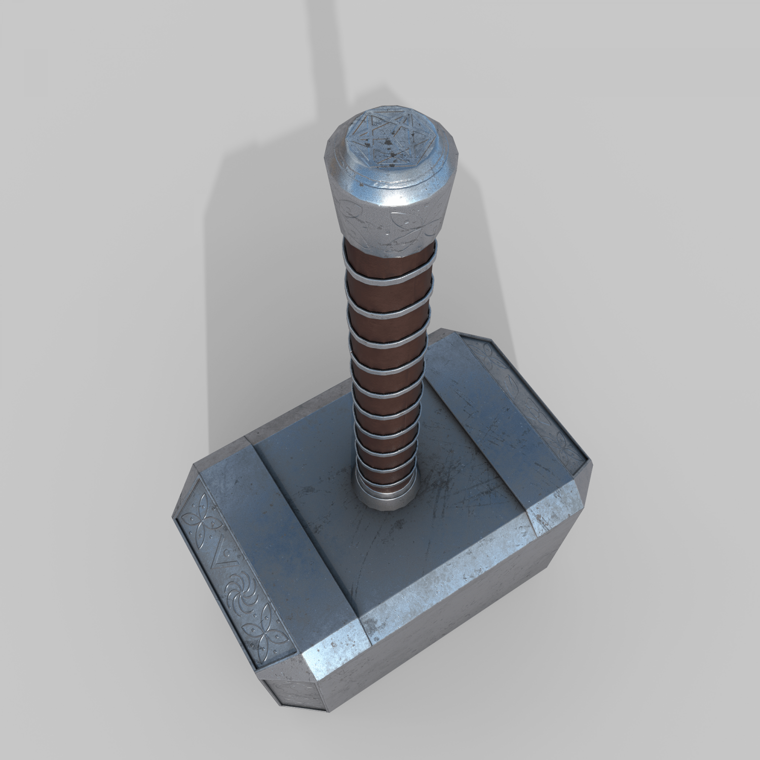 Thors hammer Modèles 3D in Mêlée 3DExport