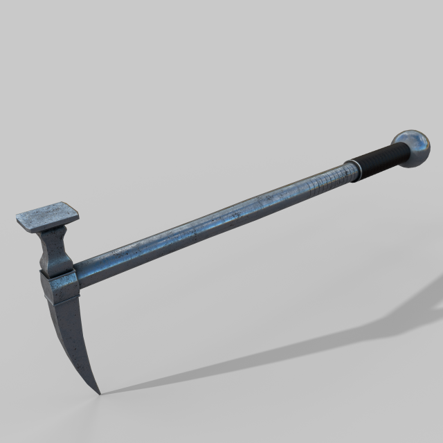 War hammer 3D Model in Melee 3DExport