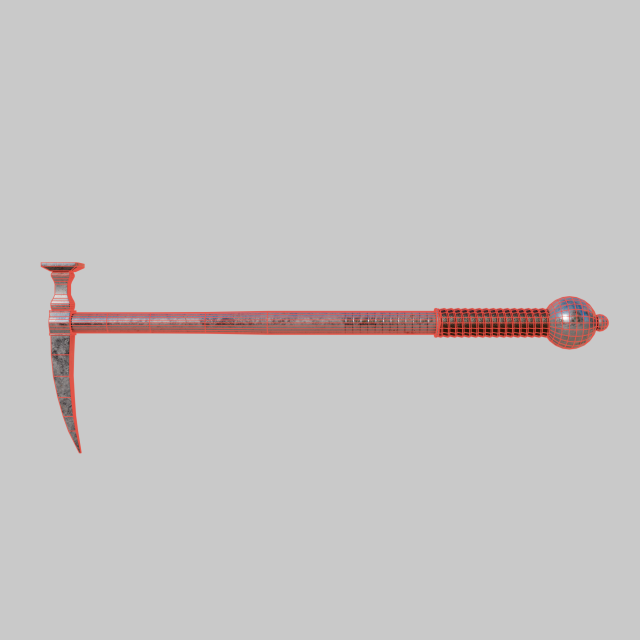 War hammer 3D Model in Melee 3DExport