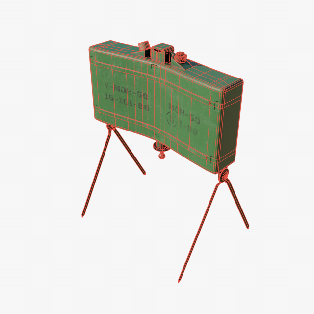 Mine MON-50 3D Model in Accessories 3DExport