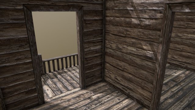 old wooden shack 3D Model in Buildings 3DExport