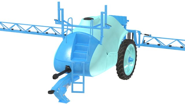 Agricultural machinery 3D Model in Trailers 3DExport