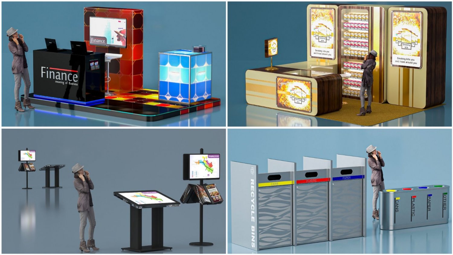 Store Models 3D Models in Store Spaces 3DExport