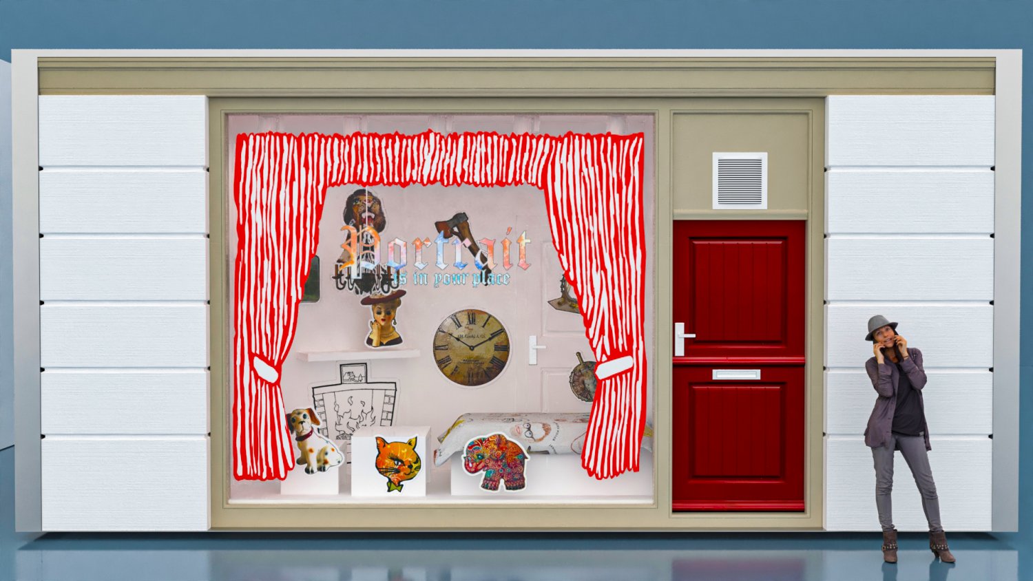 Shop window 3D Models in Store Spaces 3DExport