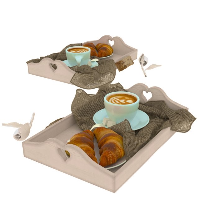 Breakfast mod 3D Model in Miscellaneous 3DExport
