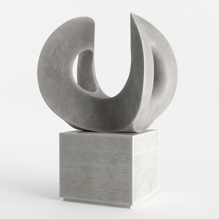 Modern Abstract Stone Sculpture