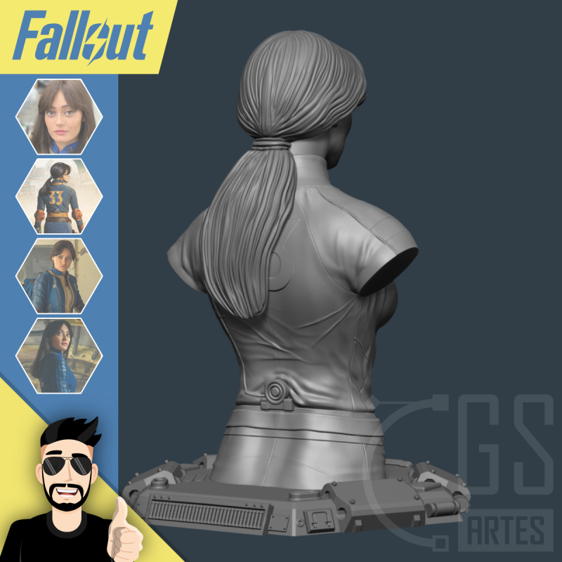 LUCY MACLEAN - FALLOUT 3D Model in Kadın 3DExport