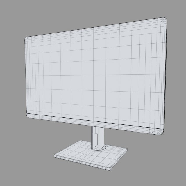 modern monitor 3D Model in Computer 3DExport