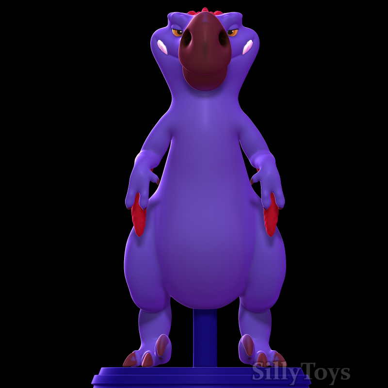 Gertile - ice age collision course 3D Принт Модель in Монстры и ...