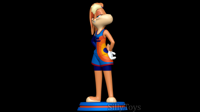 Lola Bunny - Space Jam 2 3D Print Model in Animals 3DExport
