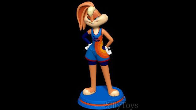 Lola Bunny - Space Jam 2 3D Print Model in Animals 3DExport