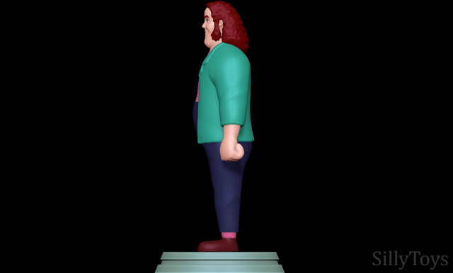 Andr The Giant - Hulk Hogans Rock n Wrestling 3D Print Model in Man ...