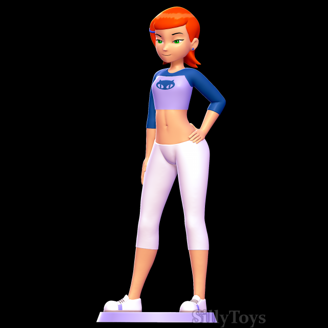 Gwen Tennyson 3dプリントモデル In 女の人 3dexport