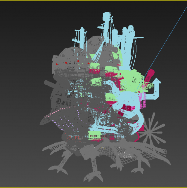 howl s moving castle japanese anime Free 3D Model in Other 3DExport