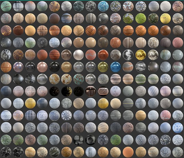 tens of thousands of materials textured about 600g Free CG Textures in ...