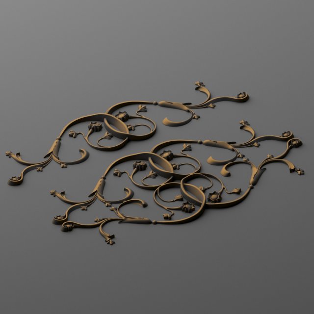 decorative plaster Free 3D Model in Other 3DExport