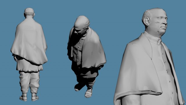 statue-of-unity 3D Model in Man 3DExport