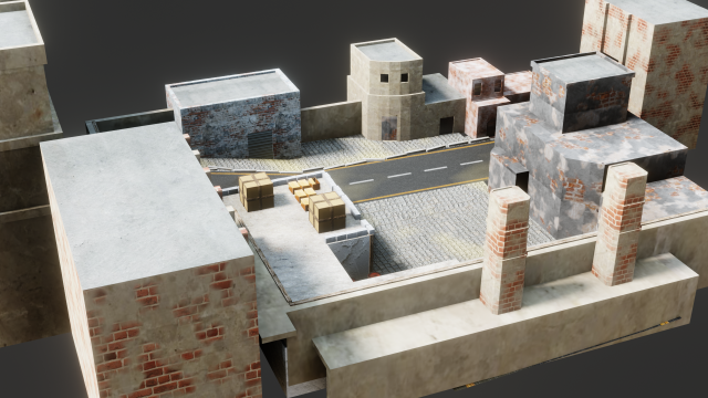 simple game environment 3D Model in Environment 3DExport