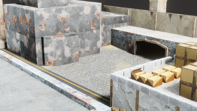 simple game environment 3D Model in Environment 3DExport